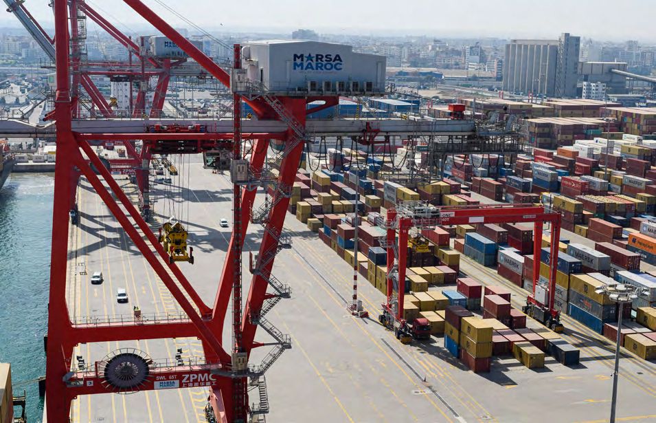 UN PLAN D’INVESTISSEMENT STRUCTURANT AUX PORTS DE CASABLANCA ET JORF ...